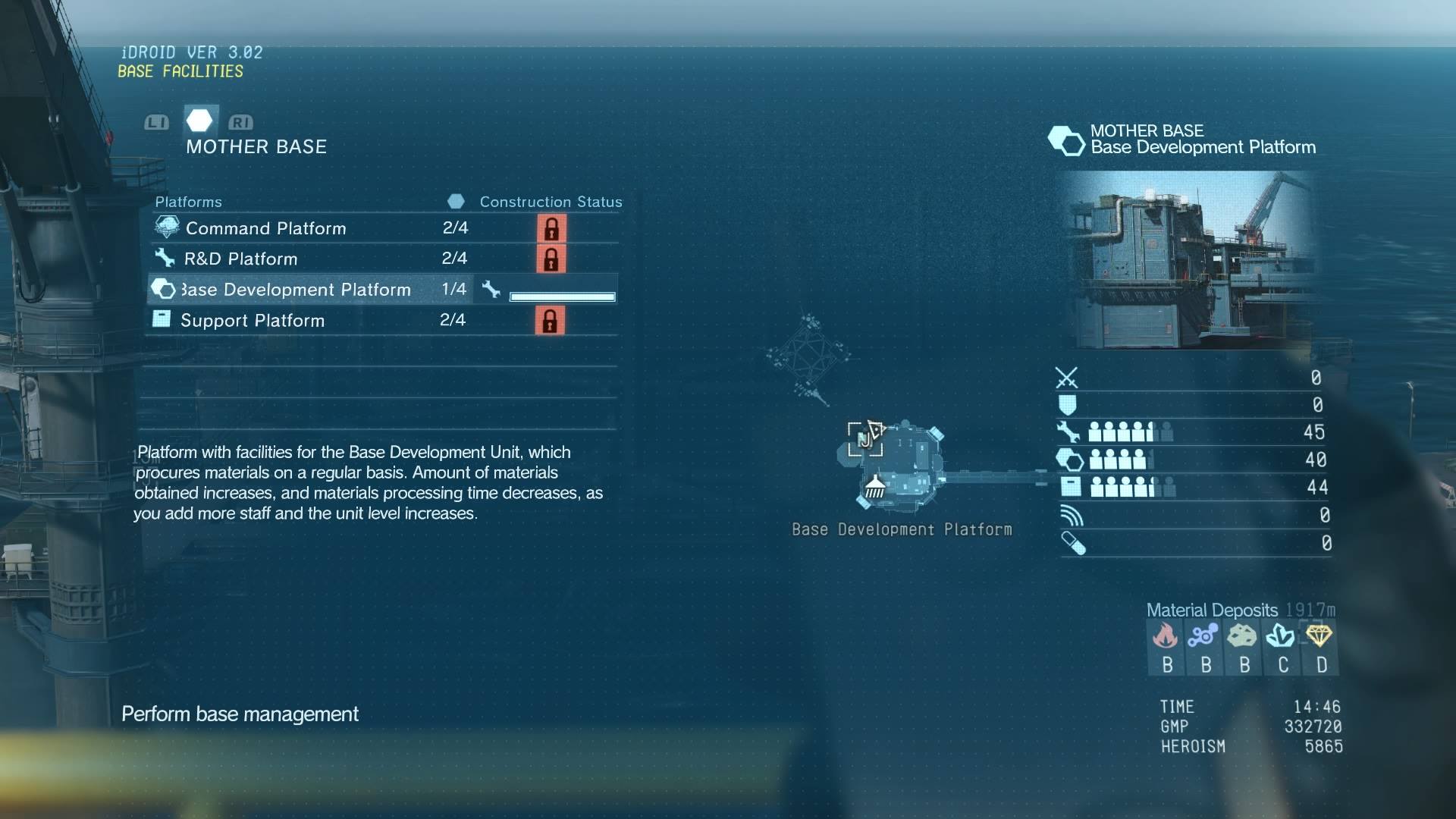 Metal Gear Solid 5 Phantom Pain (Building Mother Base) - Gamers ...